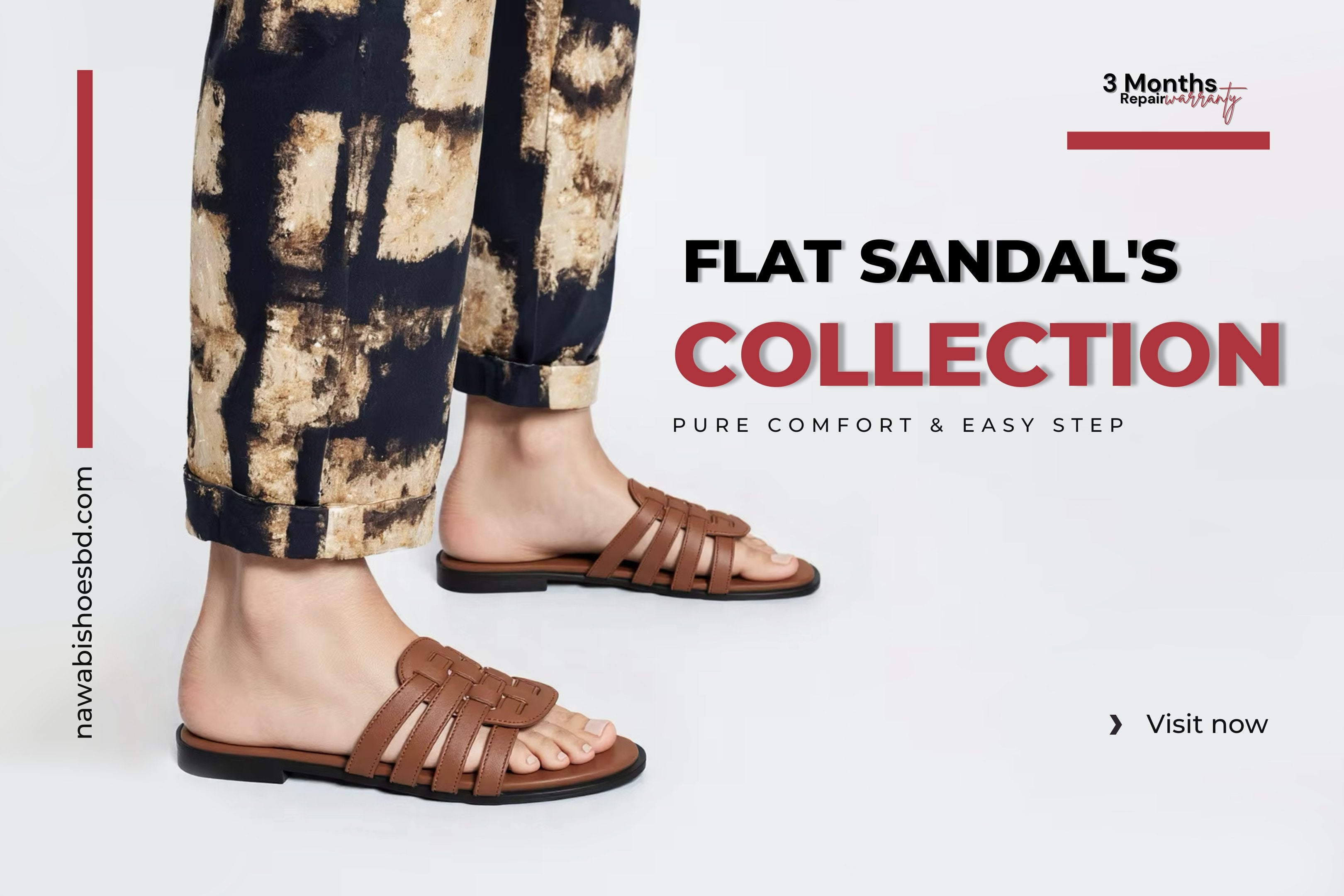 Flat Sandals Collection - Nawabi Shoes BD – Page 2