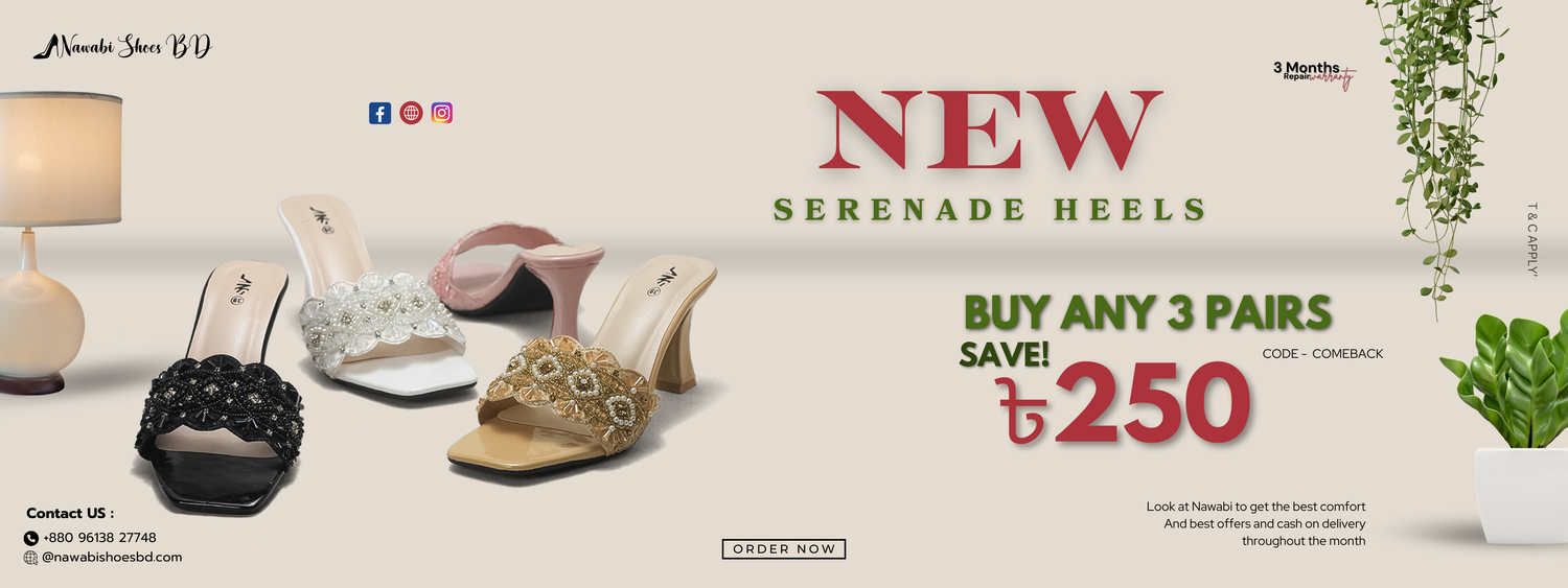 Best Ladies Shoes Store Bangladesh – Nawabi Shoes BD
