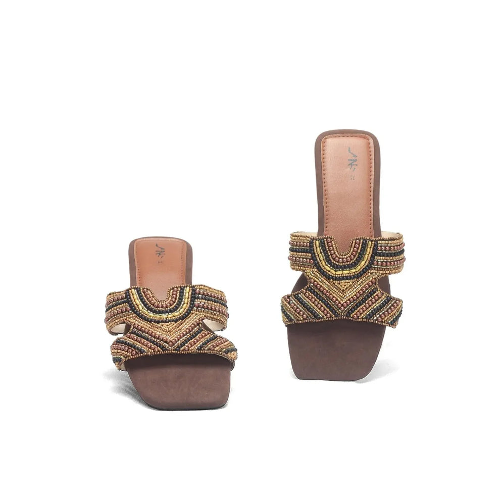 Stone slippers for Women - Nawabi Shoes BD - Nawabi Shoes BD