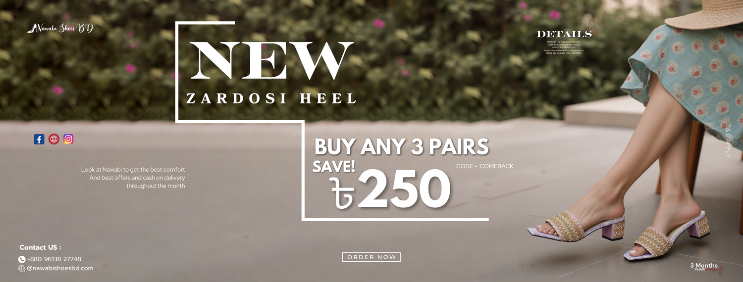 Best Ladies Shoes Store Bangladesh – Nawabi Shoes BD